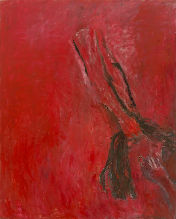 Bonhams : Susan Rothenberg (American, 1945) Maggie's Ponytail, 1993 / ...