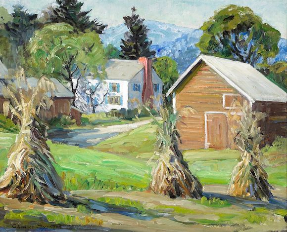 Bonhams : George Gardner Symons (American, 1861-1930) Country Homes in ...