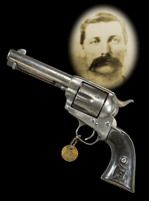 Bonhams : A Colt single action army revolver attributed to outlaw Bill ...