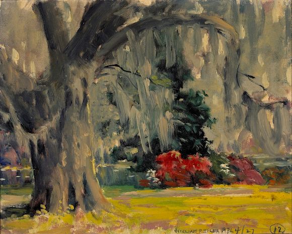 Bonhams : William Posey Silva (1859-1948) Moss - Garden of Dreams (No ...
