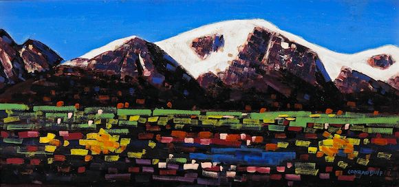 Bonhams : Conrad Buff (American, 1886-1975) Owens Valley, Sierras 13 x ...