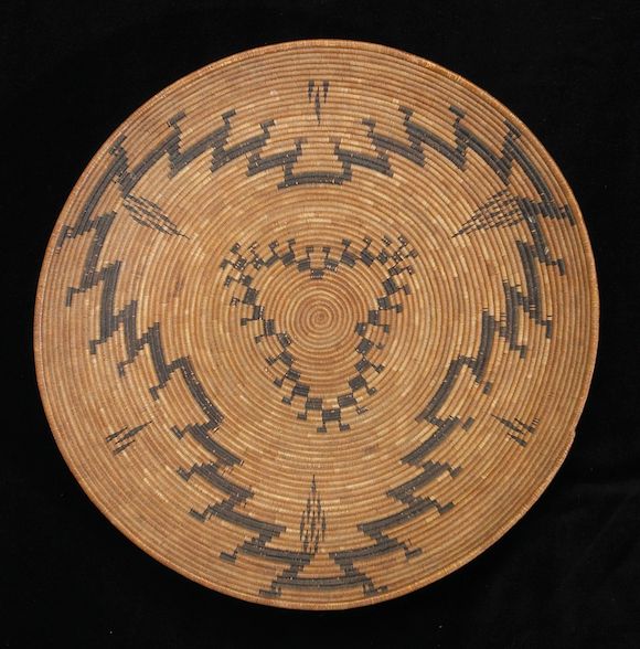 Bonhams : A Pomo tray