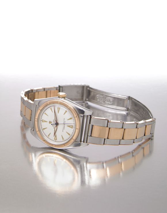 Bonhams : Rolex. A stainless steel and rose gold self-winding ...