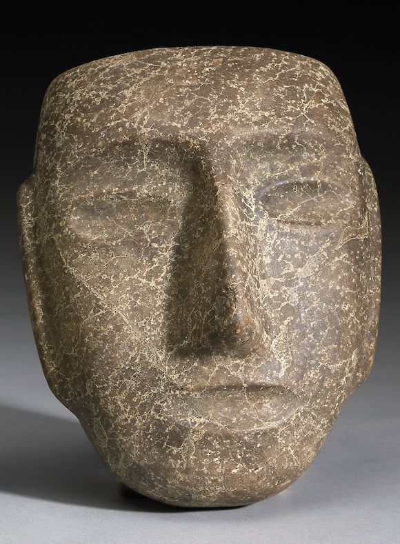 Bonhams : A Sultepec stone mask