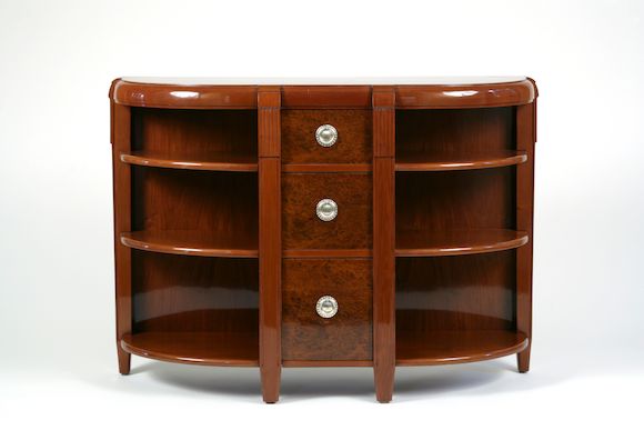 Bonhams : A René Joubert et Philippe Petit Cuban mahogany cabinet