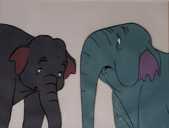 Bonhams : Three Walt Disney celluloids from “Goliath II”