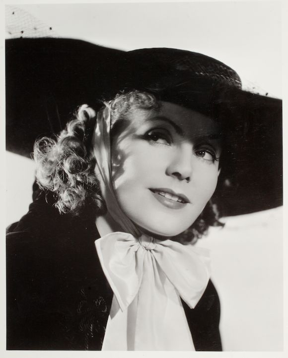 Bonhams : A Greta Garbo black and white photograph by Clarence Sinclair ...