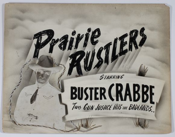 Bonhams : Nine original layout negative designs for western window ...