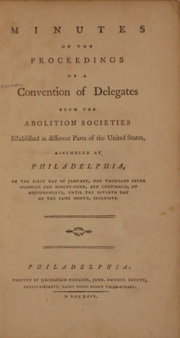 Bonhams : ABOLITION SOCIETIES.