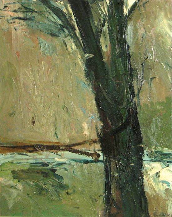 Bonhams : Robert Aaron Frame (American, 1924-1999) A tree in a ...