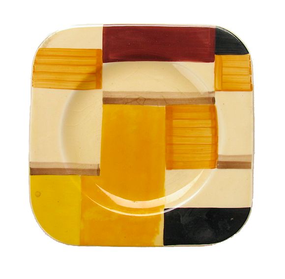 Bonhams : A set of five Susie Cooper glazed earthenware side plates
