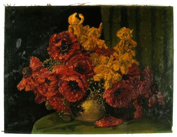 Bonhams : Max Streckenbach (German, 1865-1936) A Still Life with ...