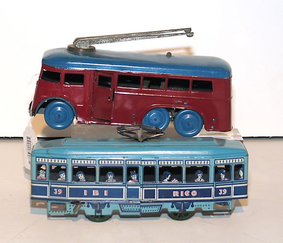 Bonhams : Two European Trolley Cars