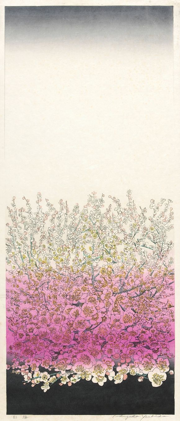 Bonhams : Chizuko Yoshida (b. 1924): three modern prints