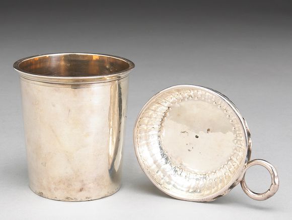 Bonhams : Louis XV Provincial Silver Wine Taster
