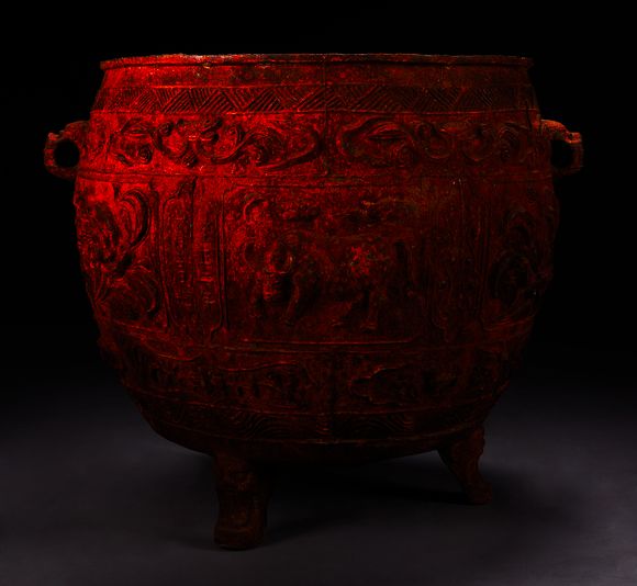 Bonhams : A Chinese cast iron cistern