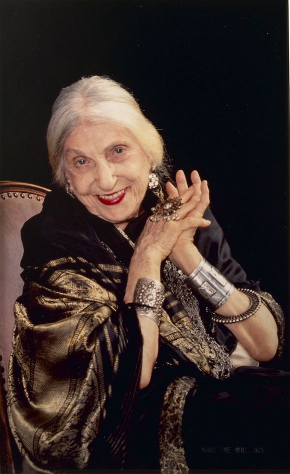 Bonhams : A Marlene Wallace photograph of Beatrice Wood: Charmed