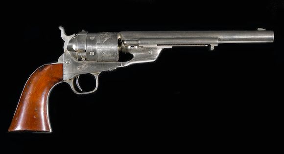 Bonhams : A fine Colt Model 1860 Army First Model Richards conversion ...