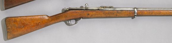 Bonhams : A Russian Type II Berdan Model 1870 4.2 Line bolt action ...