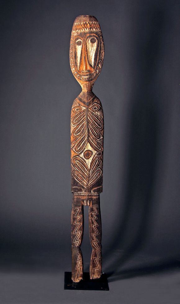 Bonhams : A standing female figure, Bamu River