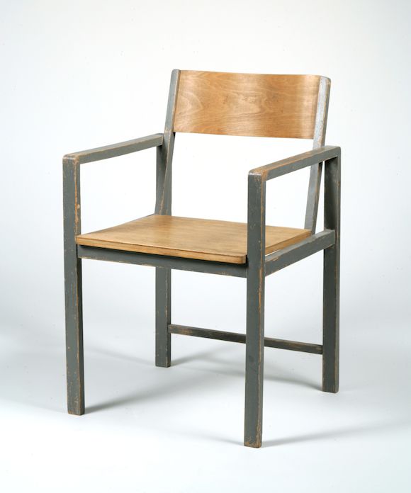 Bonhams : An Erich Dieckmann painted wood chair
