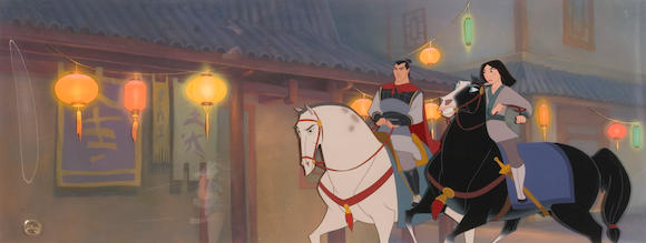 Bonhams A Walt Disney Celluloid From Mulan