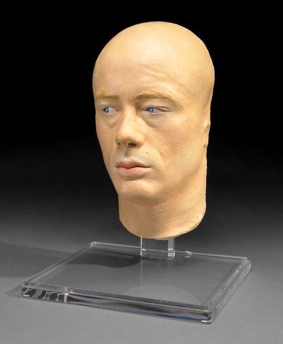 Bonhams : A James Dean life mask by Kenneth Kendall, circa 1950s-1960s