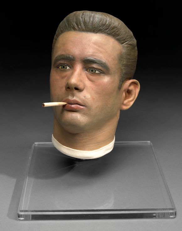 Bonhams : A James Dean life mask by Kenneth Kendall, circa 1950s-1960s