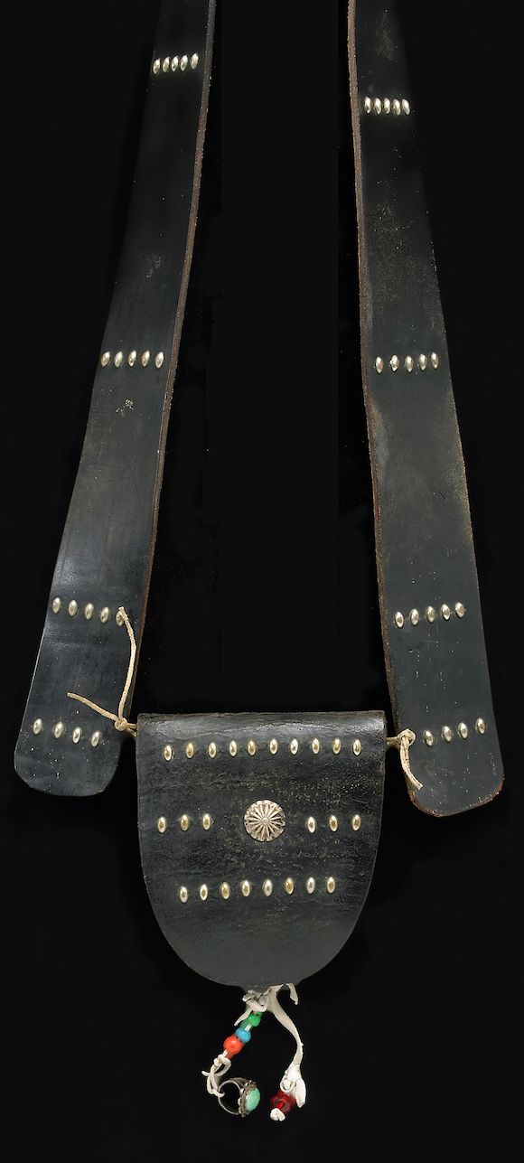 Bonhams : An Isleta man's pouch