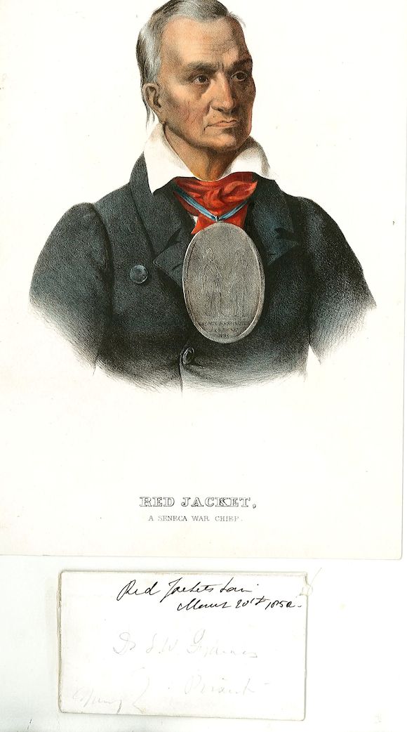 Bonhams : [RED JACKET OR SAGOYEWATHA. 1758?-1830.]