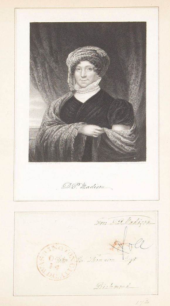 Bonhams : MADISON, DOLLEY. 1768-1849.