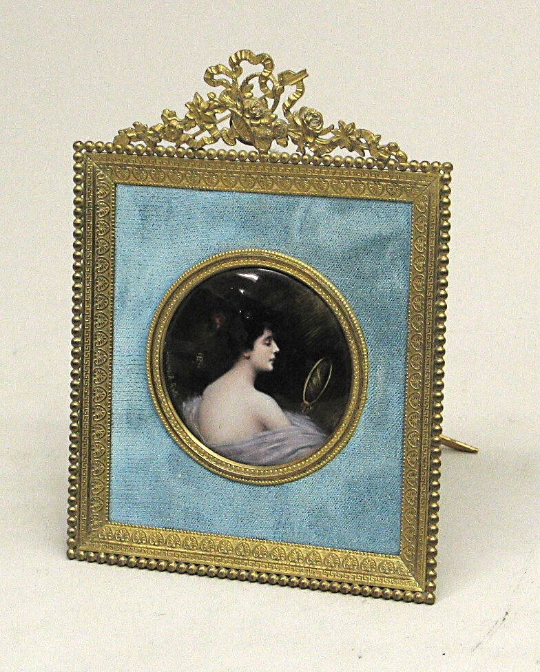 Bonhams : A Limoges enamel portrait plaque