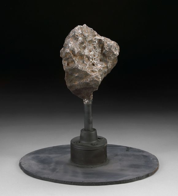 Bonhams : Campo Meteorite on Metal Stand