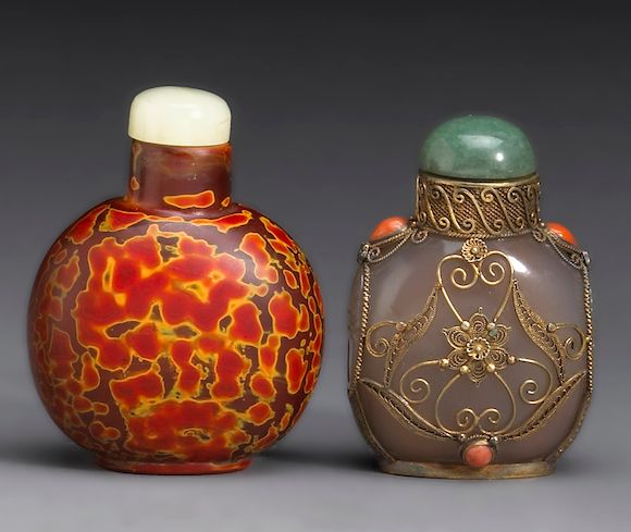 Bonhams : Two snuff bottles