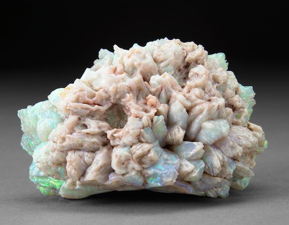Bonhams : Impressive Opal “Pineapple” Pseudomorph after Glauberite
