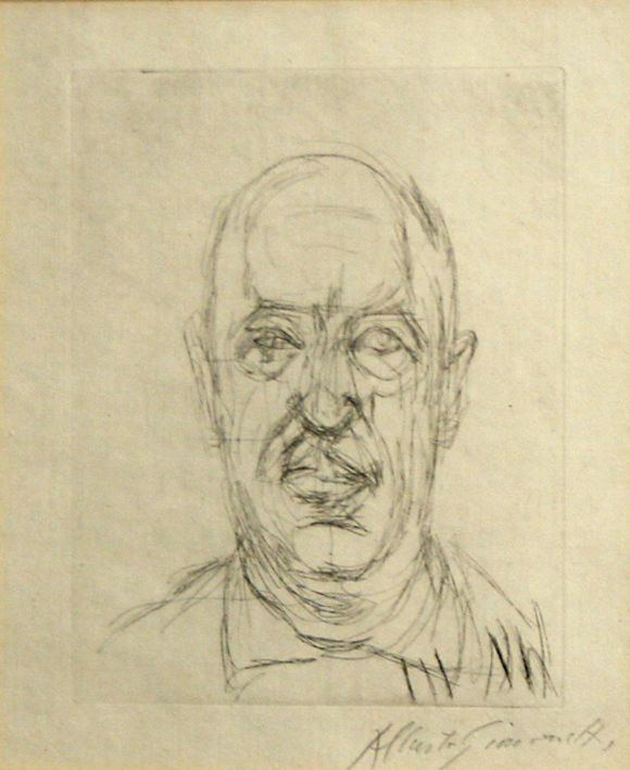 Bonhams : Alberto Giacometti (Swiss, 1901-1966); Pl. 12, from Les Douze ...