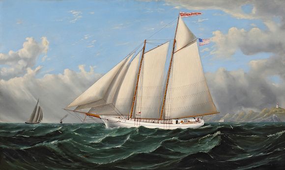 Bonhams : William Alexander Coulter (1849-1936) The Jennie Thelin off ...