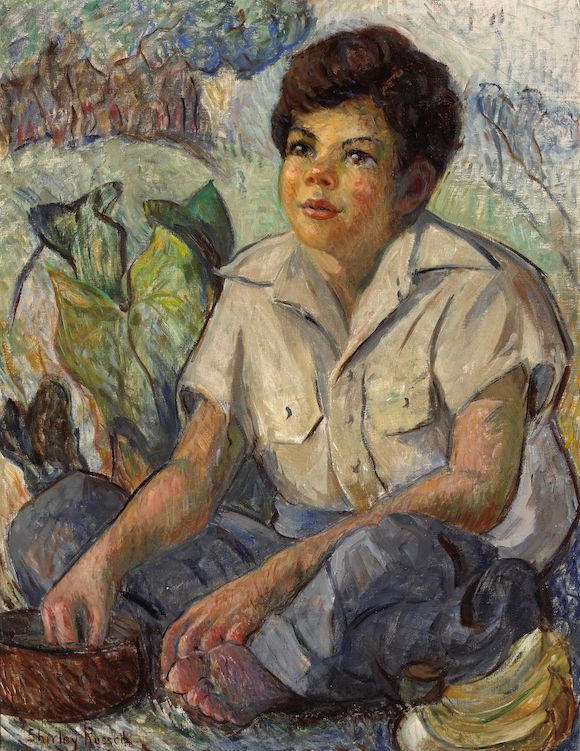 Bonhams : Shirley Marie Russell (American, 1886-1985) A Portrait of ...
