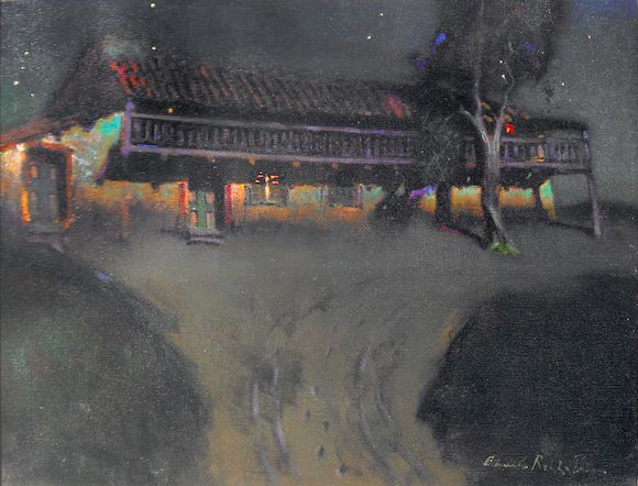 Bonhams : Charles Rollo Peters (American, 1862-1928) Moonlight Casa ...