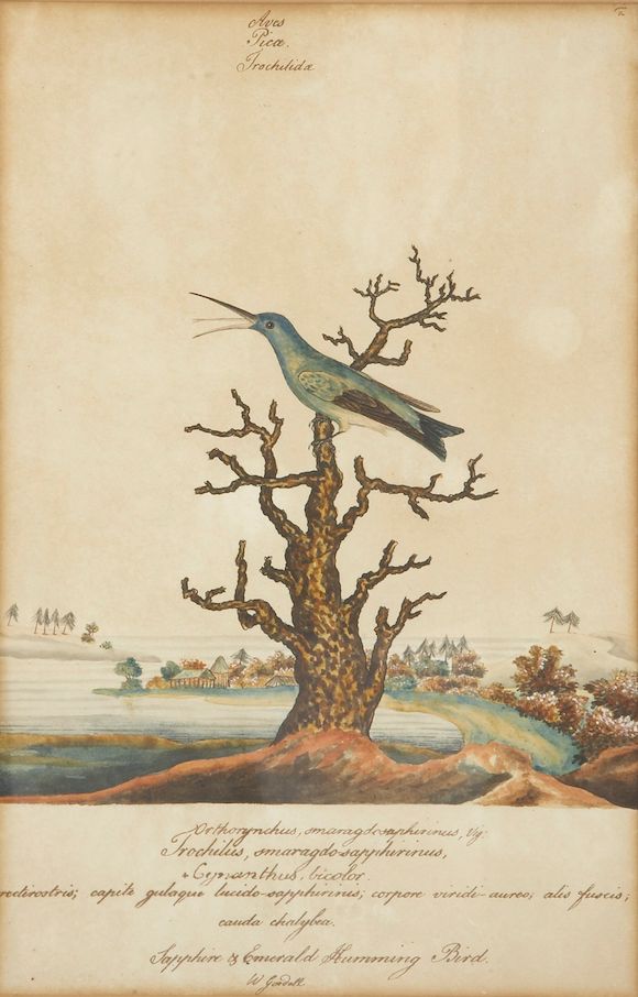 Bonhams : William Goodall (British, 1757-1844) Sapphire & Emerald ...