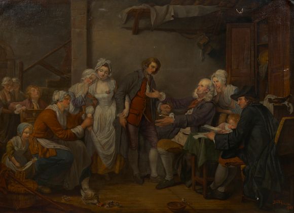 Bonhams : Attributed to Louis Théodore Dube (French, born 1861), After ...