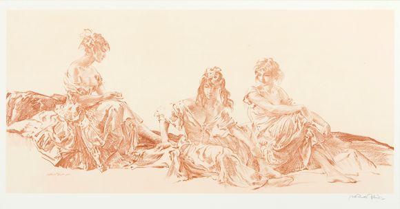 Bonhams : William Russell Flint (Scottish, 1880-1969); Untitled (Three ...