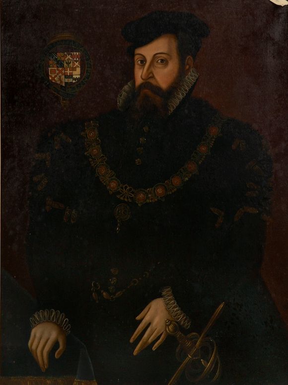 Bonhams : English School, (19th century) A portrait of Sir Anthony ...