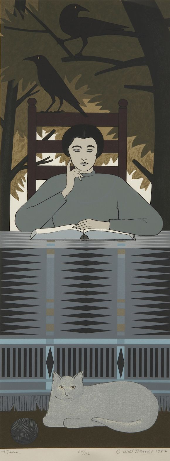 Bonhams : William Barnett (American, born 1919); Totem;