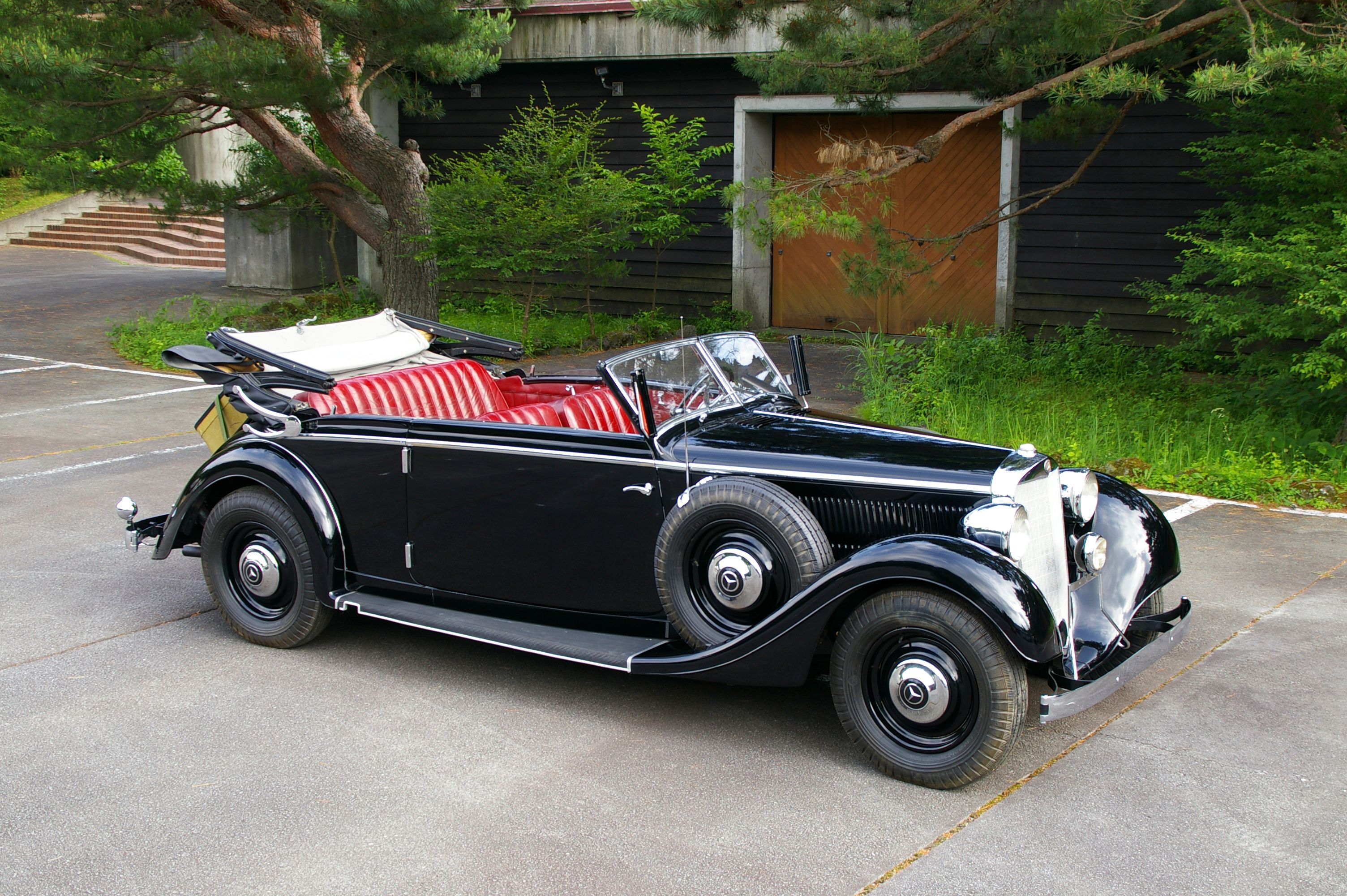 Bonhams Cars : Ordered new by the German Embassy in Japan,1937 Mercedes ...