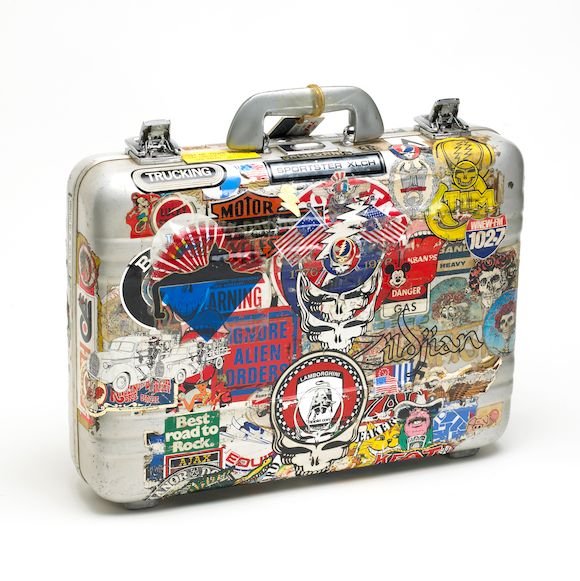Bonhams : A Rock Scully metal attaché case used to transport important ...