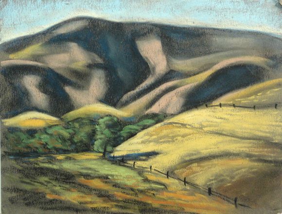 Bonhams : William Miles Fitch (American, 1913-1993) Mount Diablo; and ...