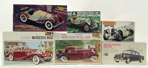 Bonhams : Mercedes Benz model kits