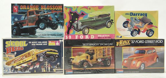 Bonhams : Plastic model hot rod kits