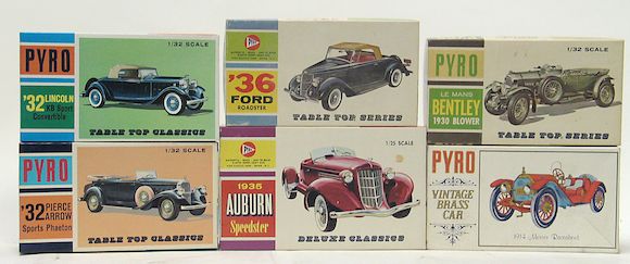 Bonhams : Pyro plastic model kits